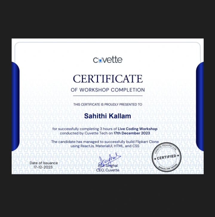 Sahithi Kallam on LinkedIn: #reactjs #html #css #flipkartcloneapp # ... Sahithi Kallam on LinkedIn: #reactjs #html #css #flipkartcloneapp # ...
