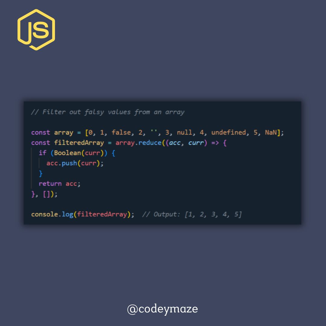 Codey Maze on LinkedIn: #javascript #coding #programming #frontend #array Codey Maze on LinkedIn: #javascript #coding #programming #frontend #array