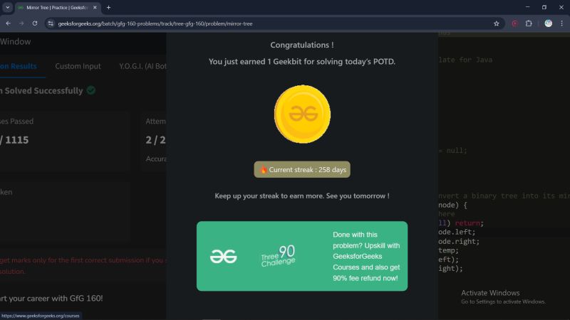 #java #geeksforgeeks #problemsolving #geekstreak2024 #gfg160 | Paras Joshi #java #geeksforgeeks #problemsolving #geekstreak2024 #gfg160 | Paras Joshi