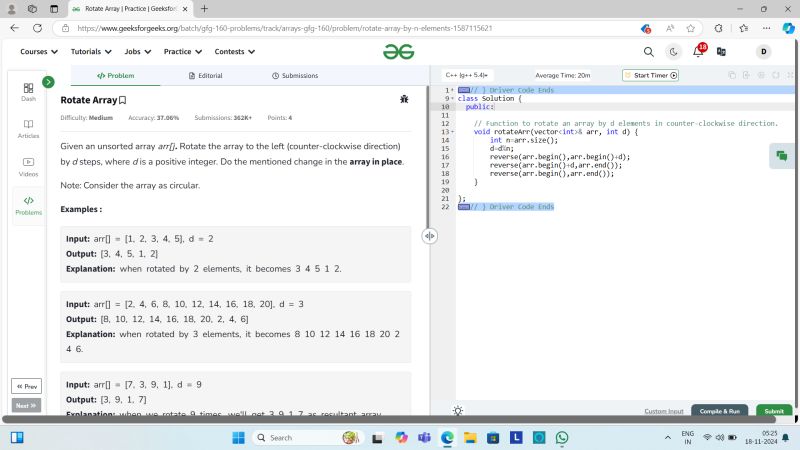 Deepthi Duddupudi on LinkedIn: #gfg160 #geekstreak2024 #day2 # ... Deepthi Duddupudi on LinkedIn: #gfg160 #geekstreak2024 #day2 # ...