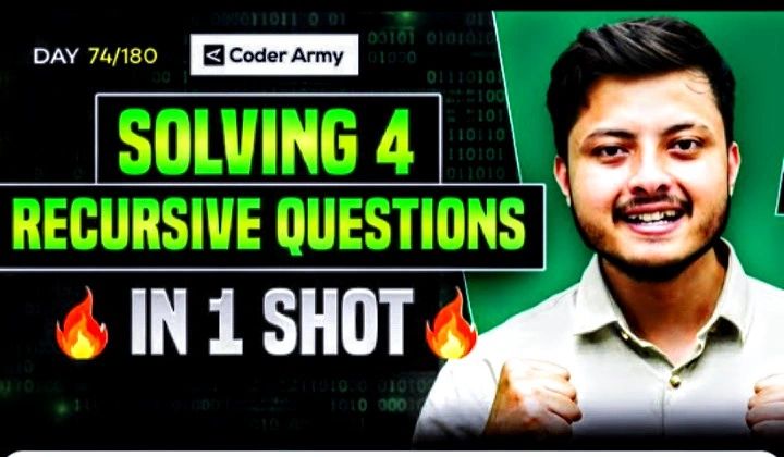 Vikas Saini on LinkedIn: #codingjourney #recursion #dsa #problemsolving ... Vikas Saini on LinkedIn: #codingjourney #recursion #dsa #problemsolving ...