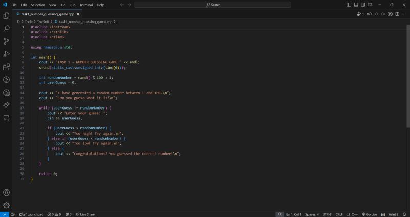 Mayank Aggarwal on LinkedIn: #cplusplus #internship #codsoft # ... Mayank Aggarwal on LinkedIn: #cplusplus #internship #codsoft # ...