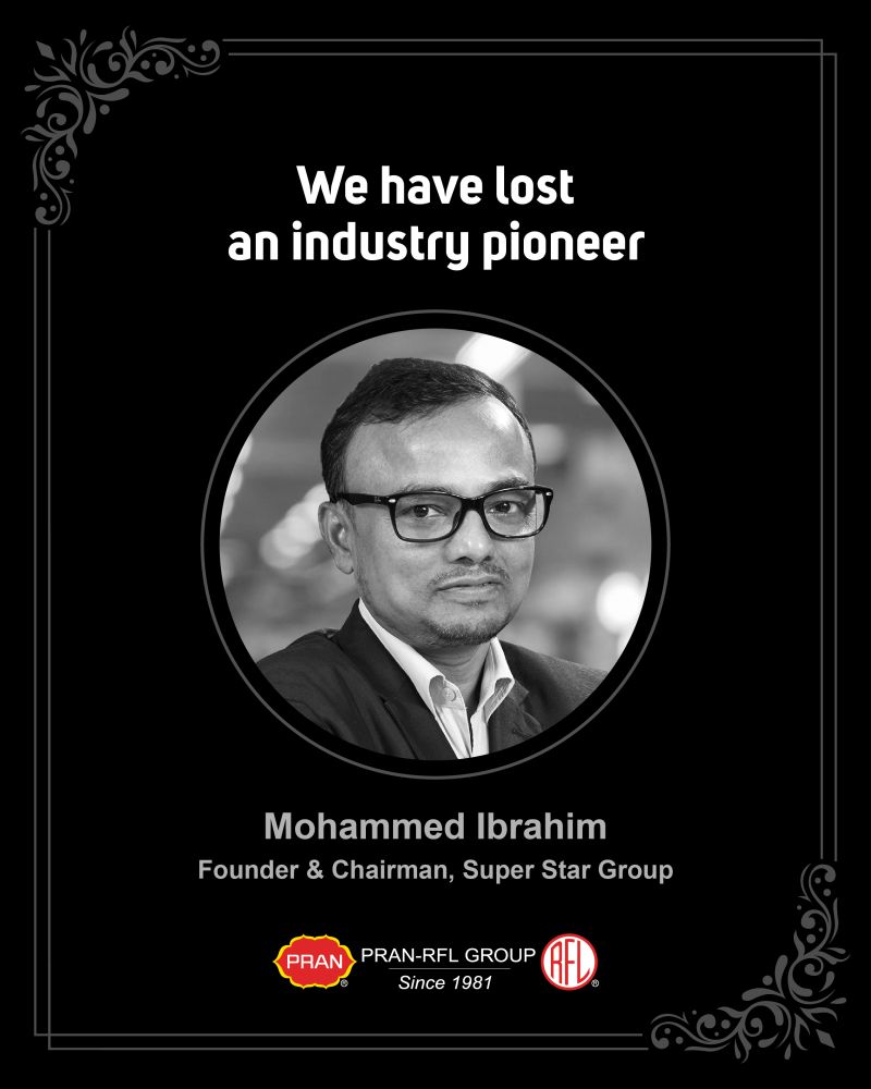 PRAN-RFL Group on LinkedIn: Mohammed Ibrahim was a true visionary of ... PRAN-RFL Group on LinkedIn: Mohammed Ibrahim was a true visionary of ...