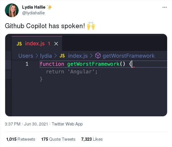 Serhii Kucherenko on LinkedIn: #copilot #angular Serhii Kucherenko on LinkedIn: #copilot #angular