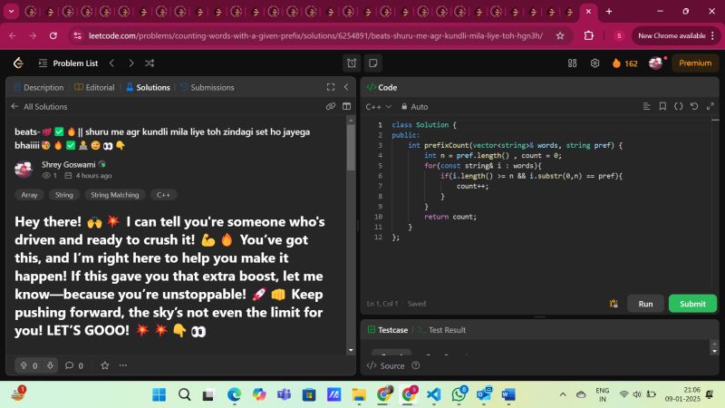 #persistence #leetcode #codingstreak #problemsolving #consistencyiskey ... #persistence #leetcode #codingstreak #problemsolving #consistencyiskey ...