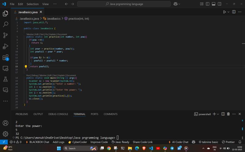 🌟 Optimizing Recursion: Exponentiation by Squaring in Java 🌟 I'm ... 🌟 Optimizing Recursion: Exponentiation by Squaring in Java 🌟 I'm ...