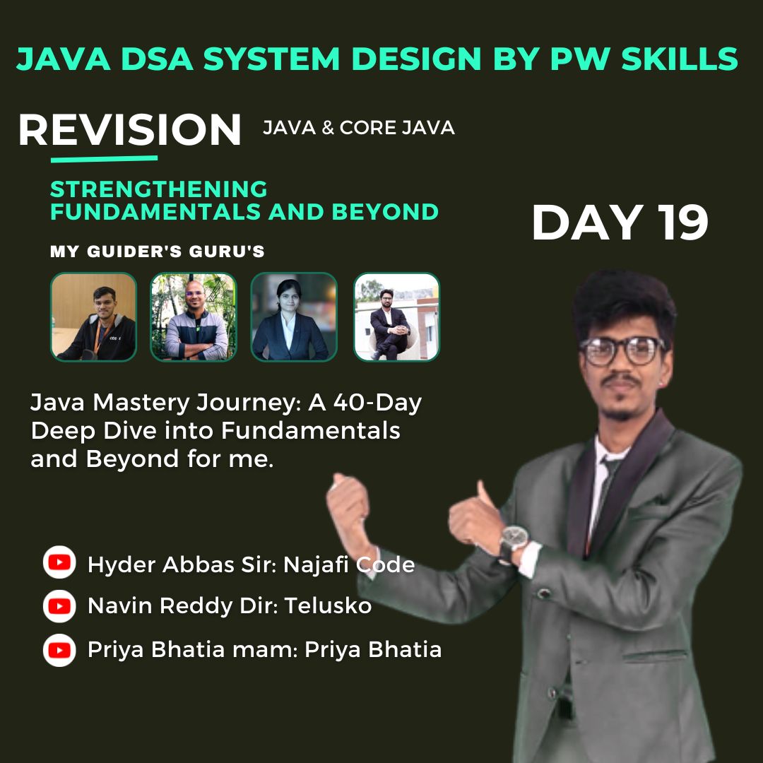 Vinay Kumar Mahato on LinkedIn: #javamastery #learningjourney # ... Vinay Kumar Mahato on LinkedIn: #javamastery #learningjourney # ...