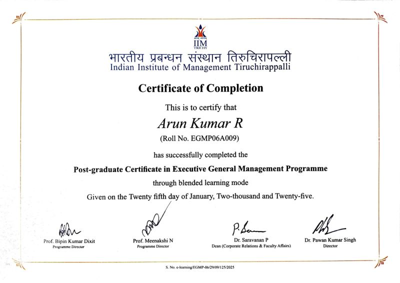 Thrilled to announce the successful completion of my Postgraduate ... Thrilled to announce the successful completion of my Postgraduate ...