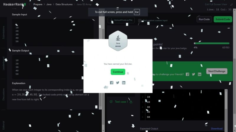 Ankush Dohare on LinkedIn: #java #hackerrank #coding #developer Ankush Dohare on LinkedIn: #java #hackerrank #coding #developer