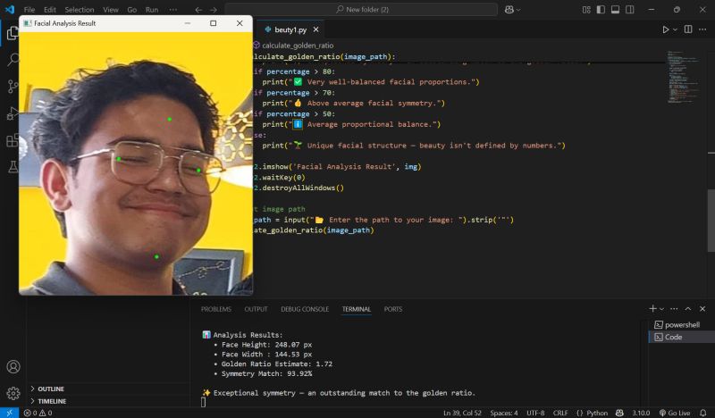Estimating facial symmetry with Python and MediaPipe | Abhinesh Uniyal ... Estimating facial symmetry with Python and MediaPipe | Abhinesh Uniyal ...