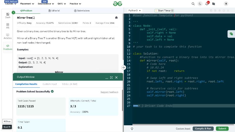 #gfg160 #geekstreak2024 #geeksforgeeks #dsa #datastructures #algorithms ... #gfg160 #geekstreak2024 #geeksforgeeks #dsa #datastructures #algorithms ...