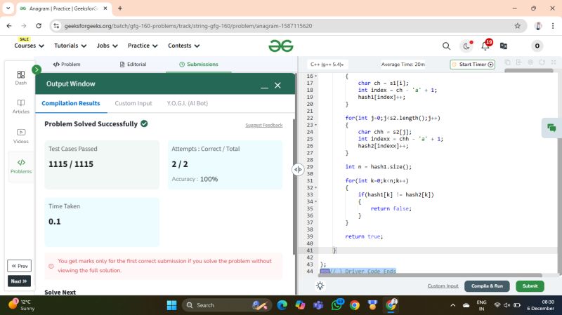 Om Dubey on LinkedIn: #160daysofdsa #dsa #coding #geeksforgeeks # ... Om Dubey on LinkedIn: #160daysofdsa #dsa #coding #geeksforgeeks # ...