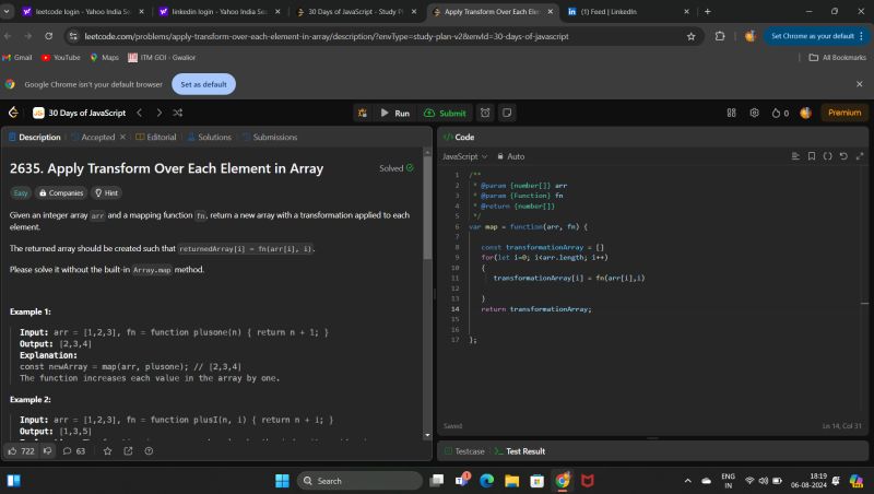 Aman Khan on LinkedIn: #day #javascript #leetcode #problemsolving Aman Khan on LinkedIn: #day #javascript #leetcode #problemsolving