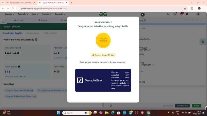 Rohit Kumar on LinkedIn: #geekstreak2024 #geeksforgeeks #day13 #coding Rohit Kumar on LinkedIn: #geekstreak2024 #geeksforgeeks #day13 #coding