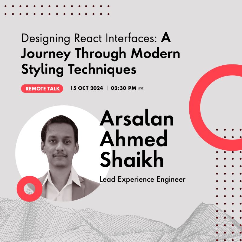 Arsalan Ahmed Shaikh on LinkedIn: #reactindia #reactjs #webdevelopment ... Arsalan Ahmed Shaikh on LinkedIn: #reactindia #reactjs #webdevelopment ...