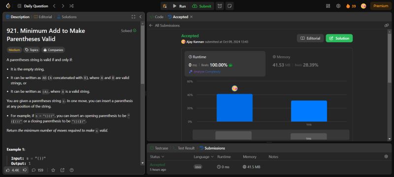 Ajay Kannan on LinkedIn: #leetcode #java #problemsolving # ... Ajay Kannan on LinkedIn: #leetcode #java #problemsolving # ...