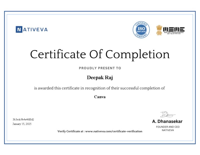 Deepak Raj JS on LinkedIn: #canva #designskills # ... Deepak Raj JS on LinkedIn: #canva #designskills # ...