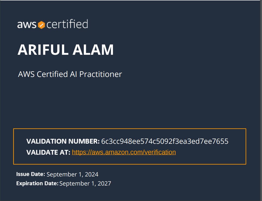 Arif Alam on LinkedIn: #aws #ai #cloud Arif Alam on LinkedIn: #aws #ai #cloud
