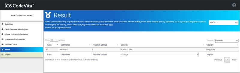Akshat Bisht on LinkedIn: #tcscodevita #competitiveprogramming # ... Akshat Bisht on LinkedIn: #tcscodevita #competitiveprogramming # ...