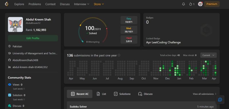 #leetcode #problemsolving #codingjourney #dsa #algorithmmastery ... #leetcode #problemsolving #codingjourney #dsa #algorithmmastery ...