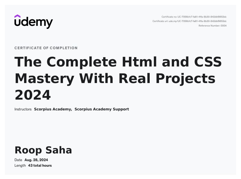 Roop Saha on LinkedIn: #webdevelopment #html #css #frontenddevelopment ... Roop Saha on LinkedIn: #webdevelopment #html #css #frontenddevelopment ...