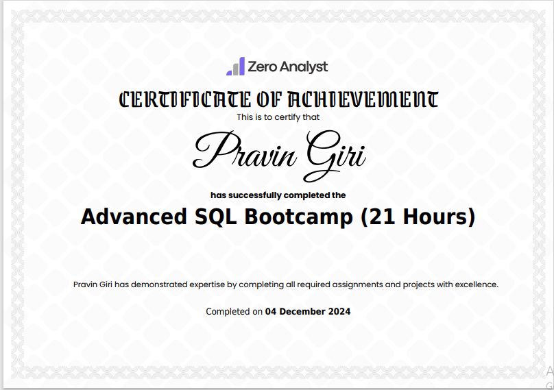 #postgresql #sql #databasemanagement #certification #learning… | Pravin ... #postgresql #sql #databasemanagement #certification #learning… | Pravin ...