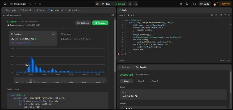 #100daysofleetcode #leetcode #hashmap #sorting #java #problemsolving ... #100daysofleetcode #leetcode #hashmap #sorting #java #problemsolving ...