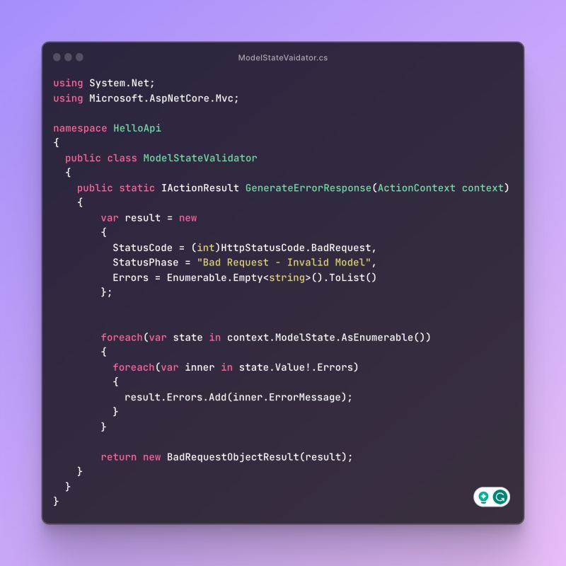 Rahadur Rahman on LinkedIn: Handling exceptions globally is a prevalent ... Rahadur Rahman on LinkedIn: Handling exceptions globally is a prevalent ...