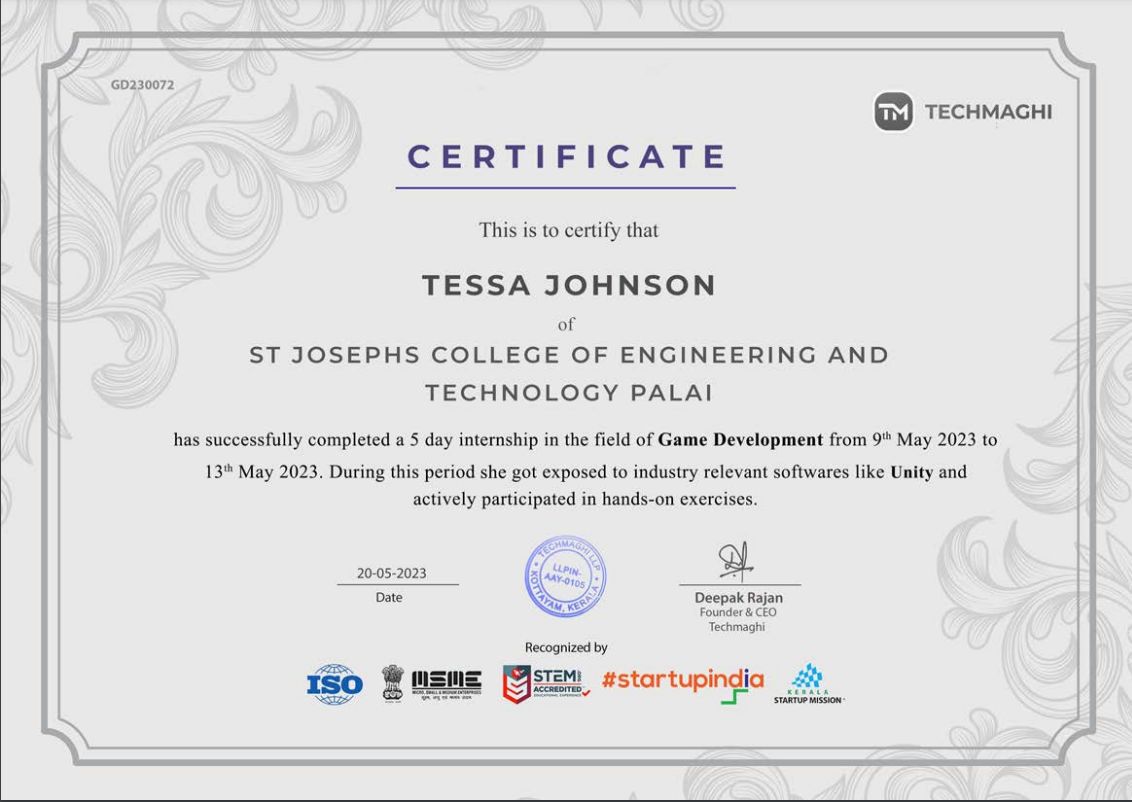 Tessa Johnson on LinkedIn: #gamedev #unity #internship #techmaghi # ... Tessa Johnson on LinkedIn: #gamedev #unity #internship #techmaghi # ...