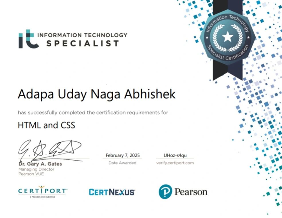 Uday Naga Abhishek A on LinkedIn: #webdevelopment #html #css # ... Uday Naga Abhishek A on LinkedIn: #webdevelopment #html #css # ...
