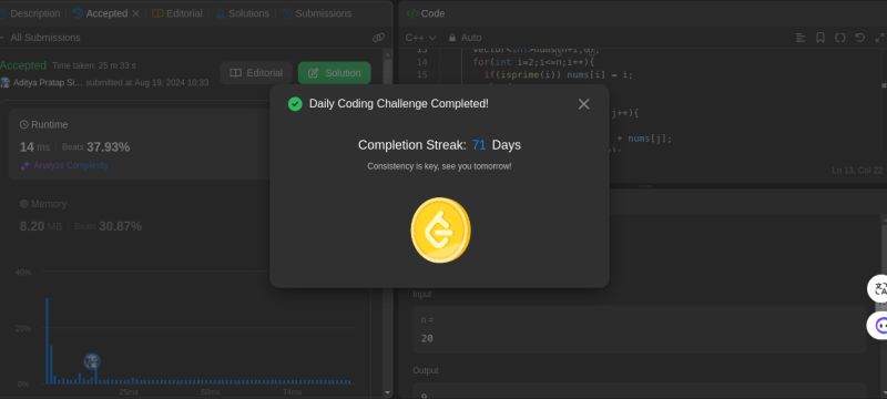 Aditya pratap on LinkedIn: #leetcode #codingjourney #problemsolving # ... Aditya pratap on LinkedIn: #leetcode #codingjourney #problemsolving # ...