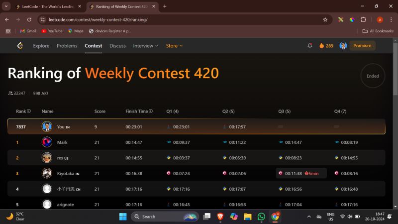 Anand Shukla on LinkedIn: #coding #programming #leetcode #contest # ... Anand Shukla on LinkedIn: #coding #programming #leetcode #contest # ...