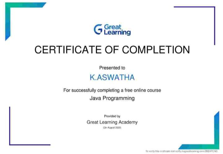 ASWATHA KARTHIKEYAN on LinkedIn: ASWATHA KARTHIKEYAN on LinkedIn:
