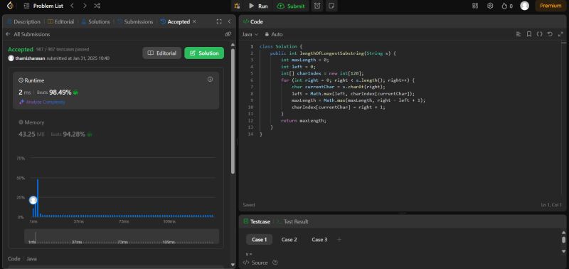 #slidingwindow #leetcode #100daysofcode #java #problemsolving | THAMIZH ... #slidingwindow #leetcode #100daysofcode #java #problemsolving | THAMIZH ...