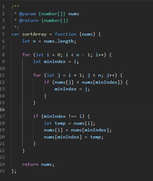 Mithun Sen on LinkedIn: #leetcode #sorting #array #selectionsort # ... Mithun Sen on LinkedIn: #leetcode #sorting #array #selectionsort # ...