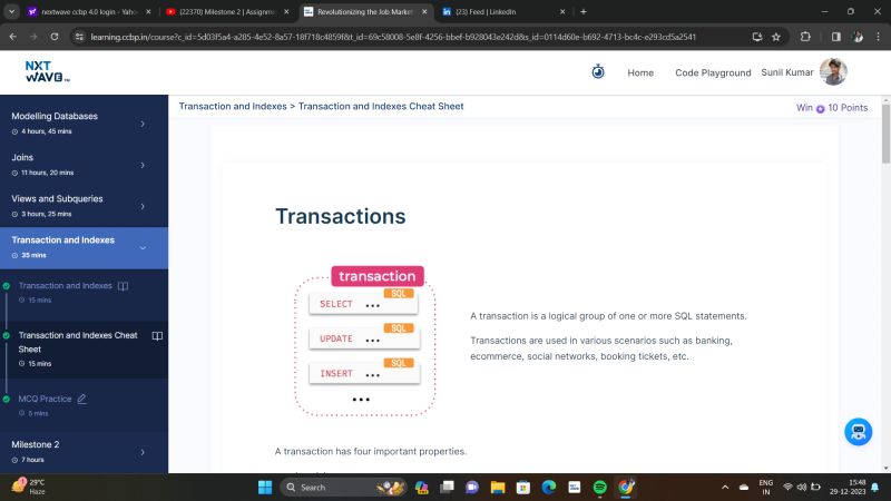 Sunil Kumar Kundrapu on LinkedIn: #day #sql #ccbp #rahulattulurisir # ... Sunil Kumar Kundrapu on LinkedIn: #day #sql #ccbp #rahulattulurisir # ...