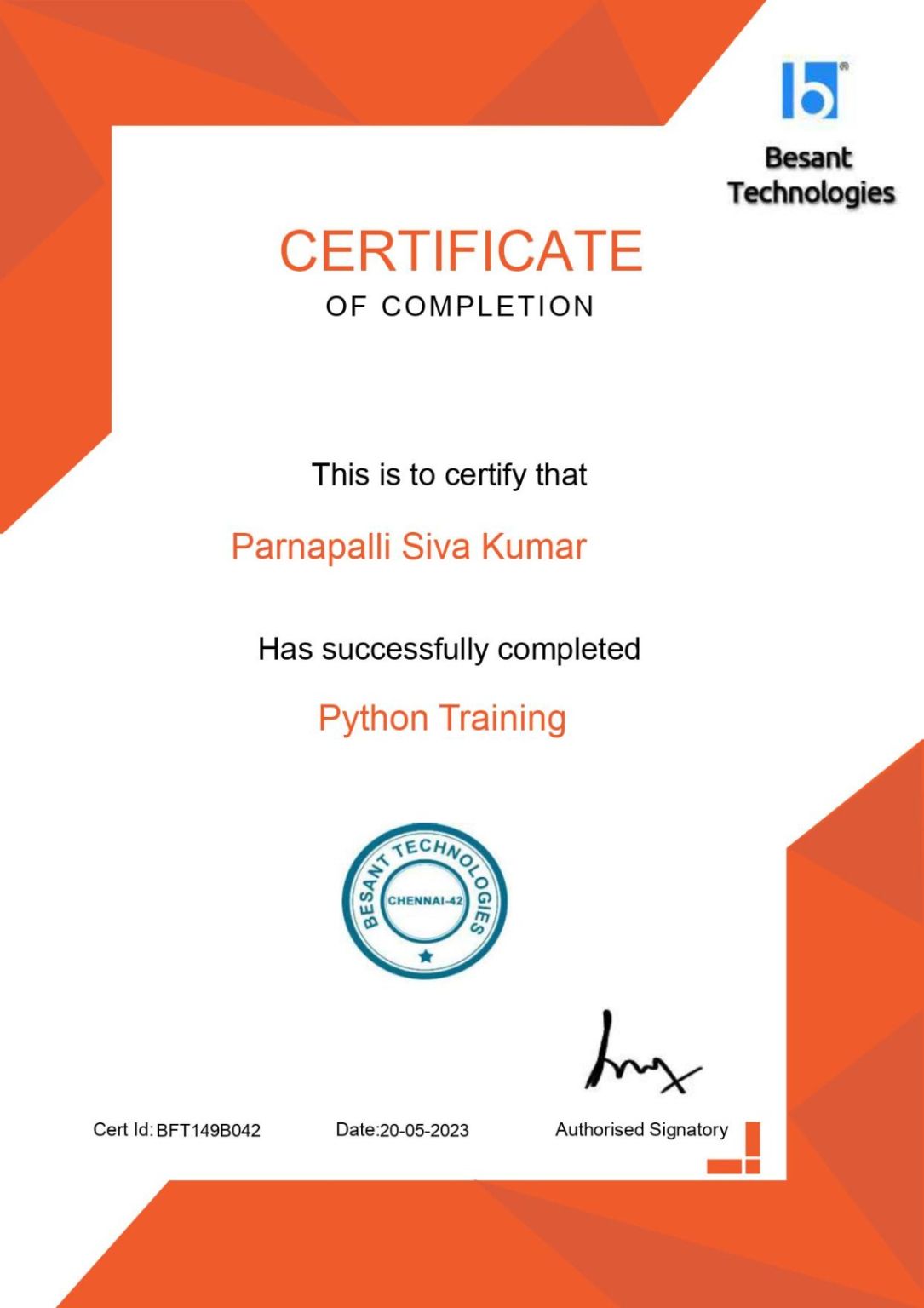 Parnapalli Siva Kumar on LinkedIn: #python #pythondeveloper # ... Parnapalli Siva Kumar on LinkedIn: #python #pythondeveloper # ...