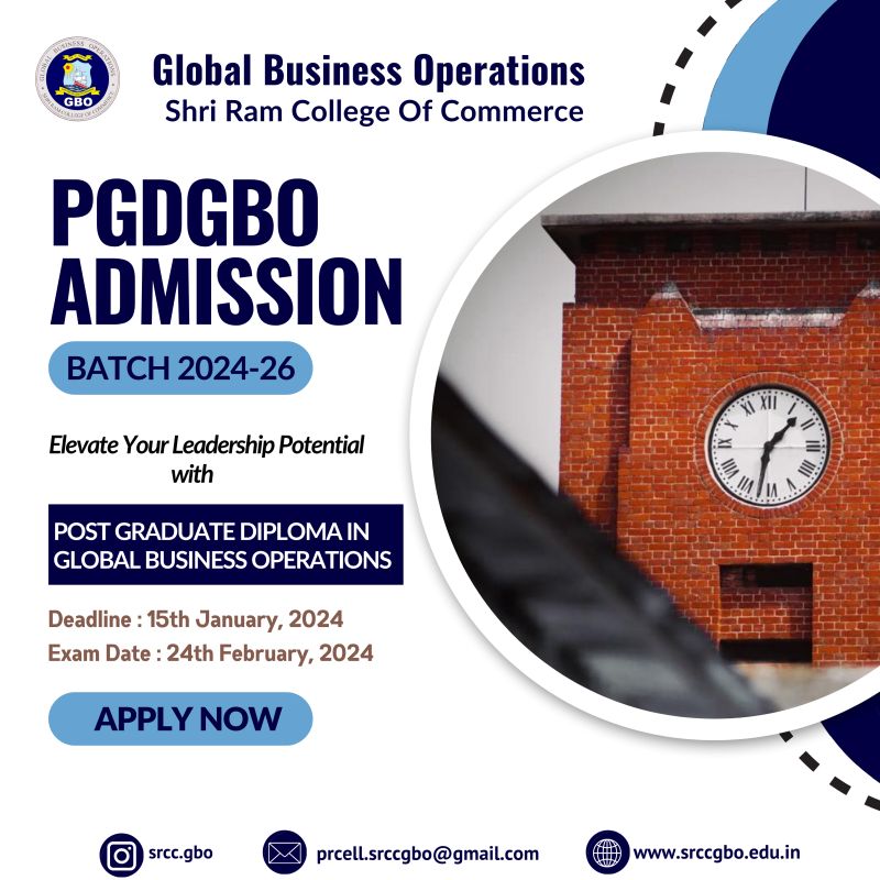Global Business Operations (GBO) SRCC on LinkedIn: #srccgbo #masters # ... Global Business Operations (GBO) SRCC on LinkedIn: #srccgbo #masters # ...