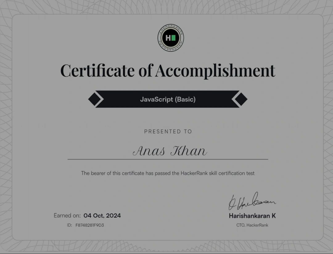 Anas Khan on LinkedIn: #javascript #webdevelopment #learningjourney # ... Anas Khan on LinkedIn: #javascript #webdevelopment #learningjourney # ...