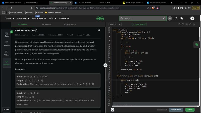 #160daysofdsa #dsa #java #geeksforgeeks #codingchallenge # ... #160daysofdsa #dsa #java #geeksforgeeks #codingchallenge # ...
