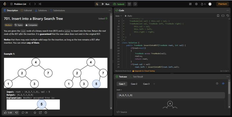 Planned tree operations with BSTInsertionPro | Sujith Srikar posted on ... Planned tree operations with BSTInsertionPro | Sujith Srikar posted on ...