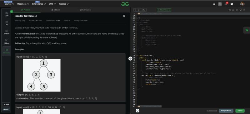 Saksham Kaushik on LinkedIn: #gfg160 #day85 #codingjourney # ... Saksham Kaushik on LinkedIn: #gfg160 #day85 #codingjourney # ...