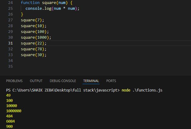 Shaik Zeba on LinkedIn: #javascript #functions #coding #webdevelopment ... Shaik Zeba on LinkedIn: #javascript #functions #coding #webdevelopment ...