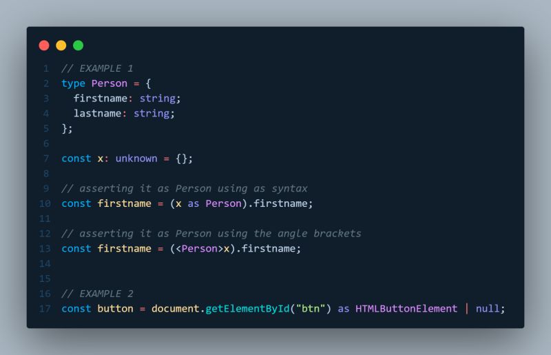 Type Assertion in Typescript | Md Saif Ullah posted on the topic | LinkedIn Type Assertion in Typescript | Md Saif Ullah posted on the topic | LinkedIn