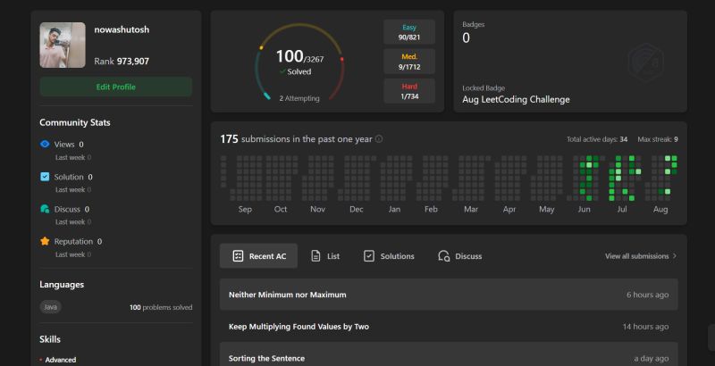Ashutosh Dwivedi on LinkedIn: #leetcode #codingchallenges # ... Ashutosh Dwivedi on LinkedIn: #leetcode #codingchallenges # ...