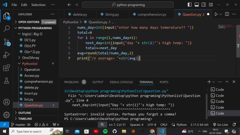 Om Garg on LinkedIn: #dsa #datastructures #algorithms #python #lists # ... Om Garg on LinkedIn: #dsa #datastructures #algorithms #python #lists # ...