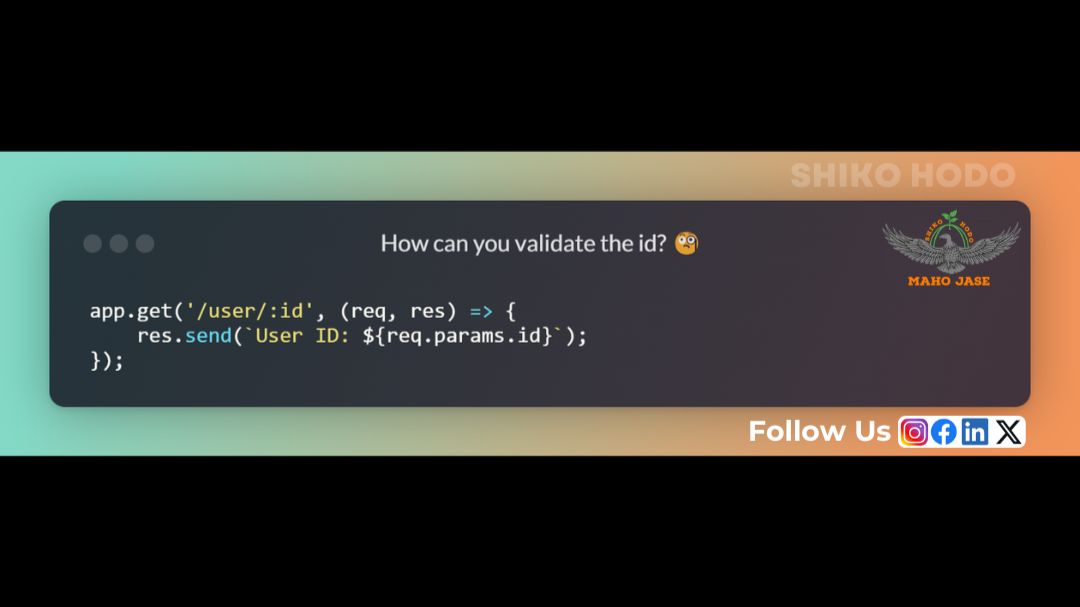 Maho Jase IT on LinkedIn: #expressjs #nodejs #webdevtips #middleware # ... Maho Jase IT on LinkedIn: #expressjs #nodejs #webdevtips #middleware # ...