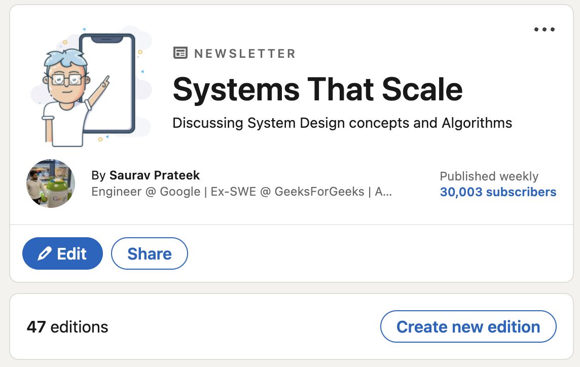 Saurav Prateek on LinkedIn: #softwareengineering #programming #newsletter Saurav Prateek on LinkedIn: #softwareengineering #programming #newsletter