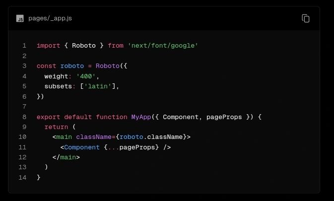How to integrate Google Fonts into Next.js app | Suryansh Bhatnagar ... How to integrate Google Fonts into Next.js app | Suryansh Bhatnagar ...