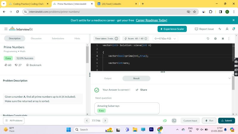 Khushboo Yadav on LinkedIn: #day72 #365daysofcode #scalerdiscord # ... Khushboo Yadav on LinkedIn: #day72 #365daysofcode #scalerdiscord # ...